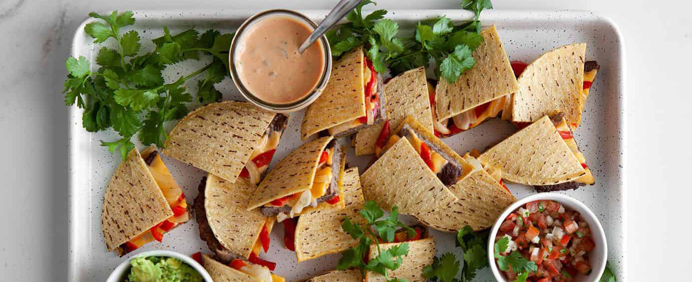 Sheet-Pan-CHEESEBURGER-QUESADILLAS_feature | ThinkBeef