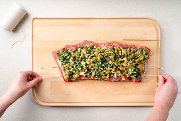 Stuffed and Rolled Roast Beef | ThinkBeef