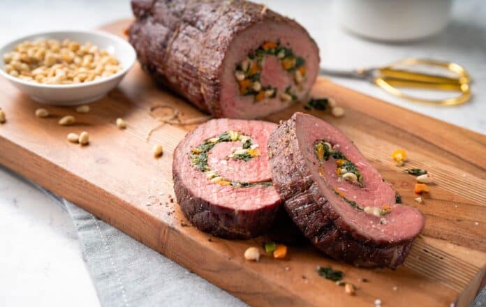 Stuffed and Rolled Roast Beef | ThinkBeef