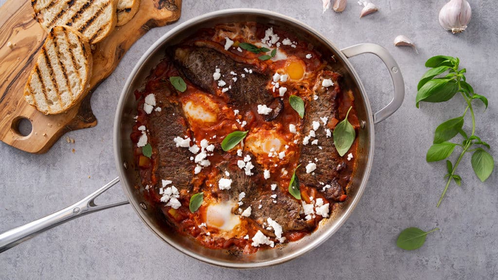 Fast-Fry Steak and Eggs | ThinkBeef