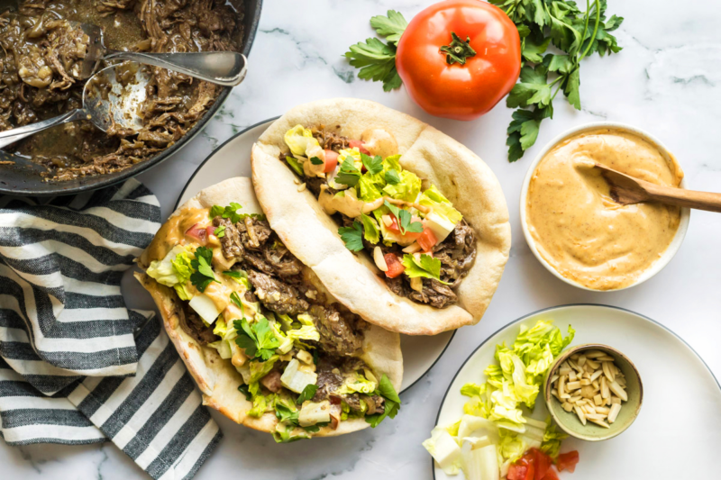 Sumac Beef with Tahini Sauce | ThinkBeef